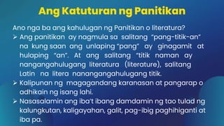 Aralin 1_Panitikang Panlipunan ang Panimula.pptx