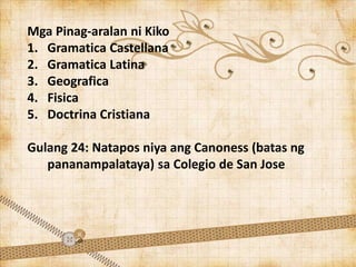 Aralin 1 talambuhay ni francisco baltazar | PPTX