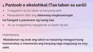 Aralin 1 tunggalian | PPTX