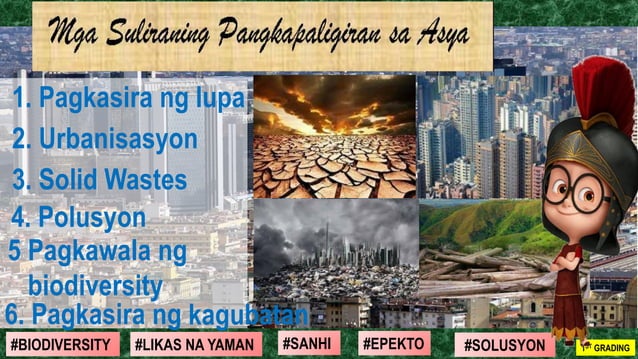 Mga Suliraning Pangkapaligiran at Kalagayang Ekolohikal ng Asya | PDF