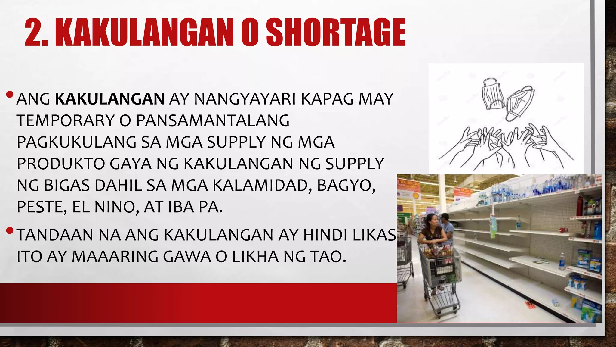 Konsepto ng Kakapusan | PPTX