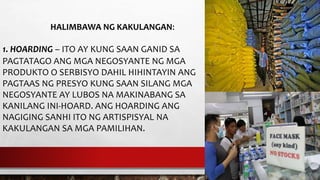 Konsepto ng Kakapusan | PPTX