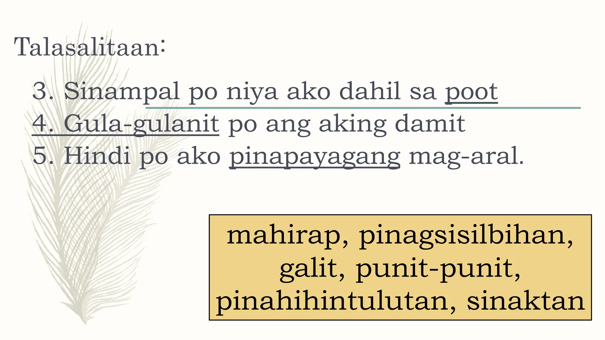 Filipino 10 Ako po'y Pitong Taong Gulang | PPTX