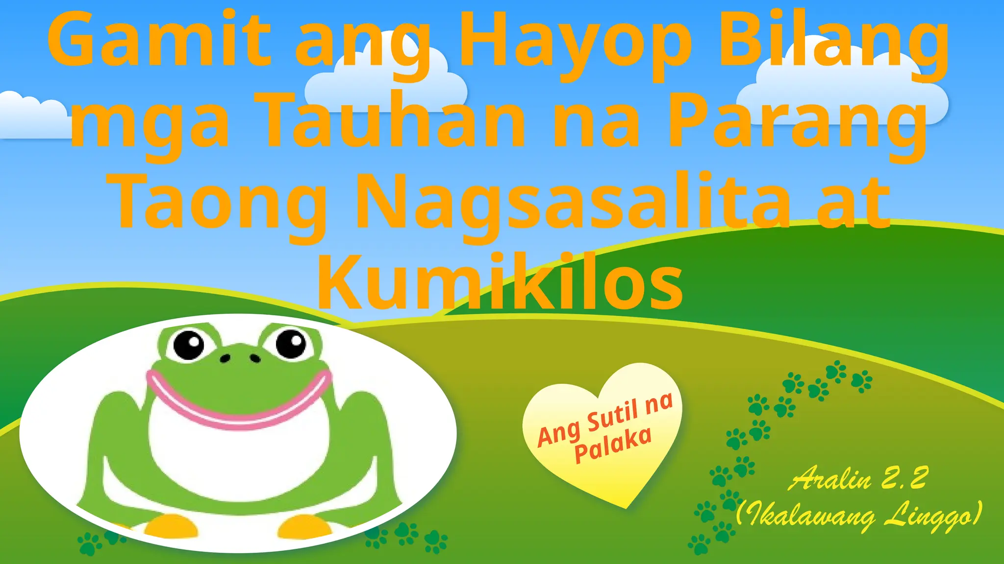 Aralin 2.2 Pabula FILIPINO 9 Quarter 2 Lesson | PPTX