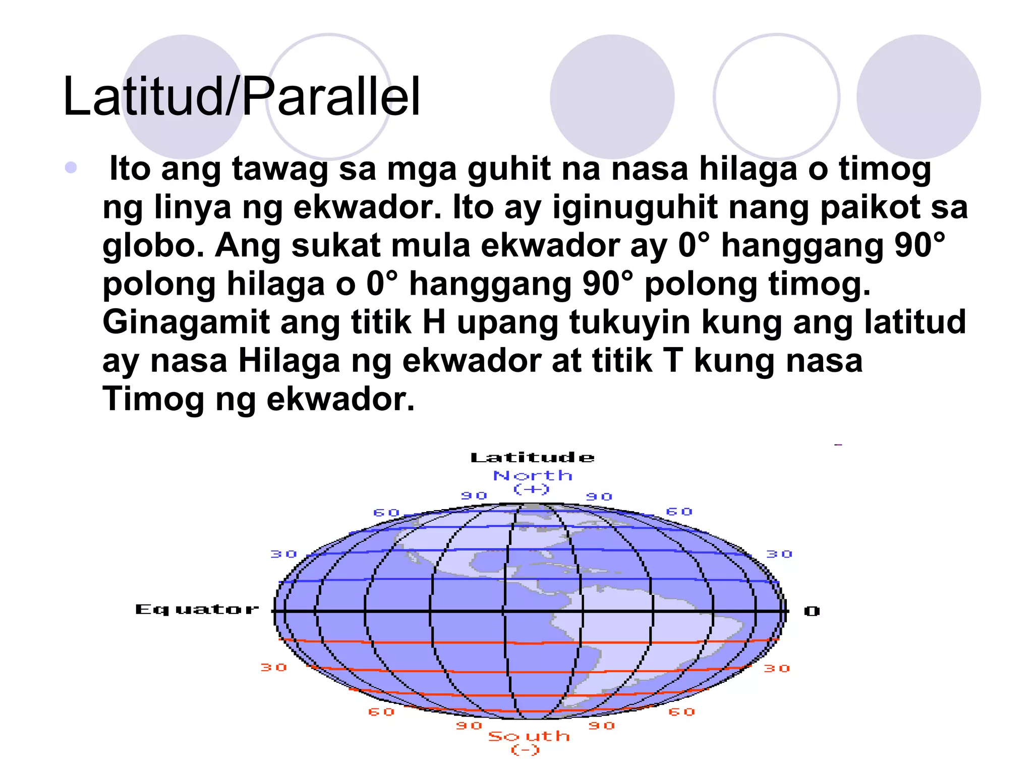 Aralin 2 Ang Globo at ang Mapa | PPT