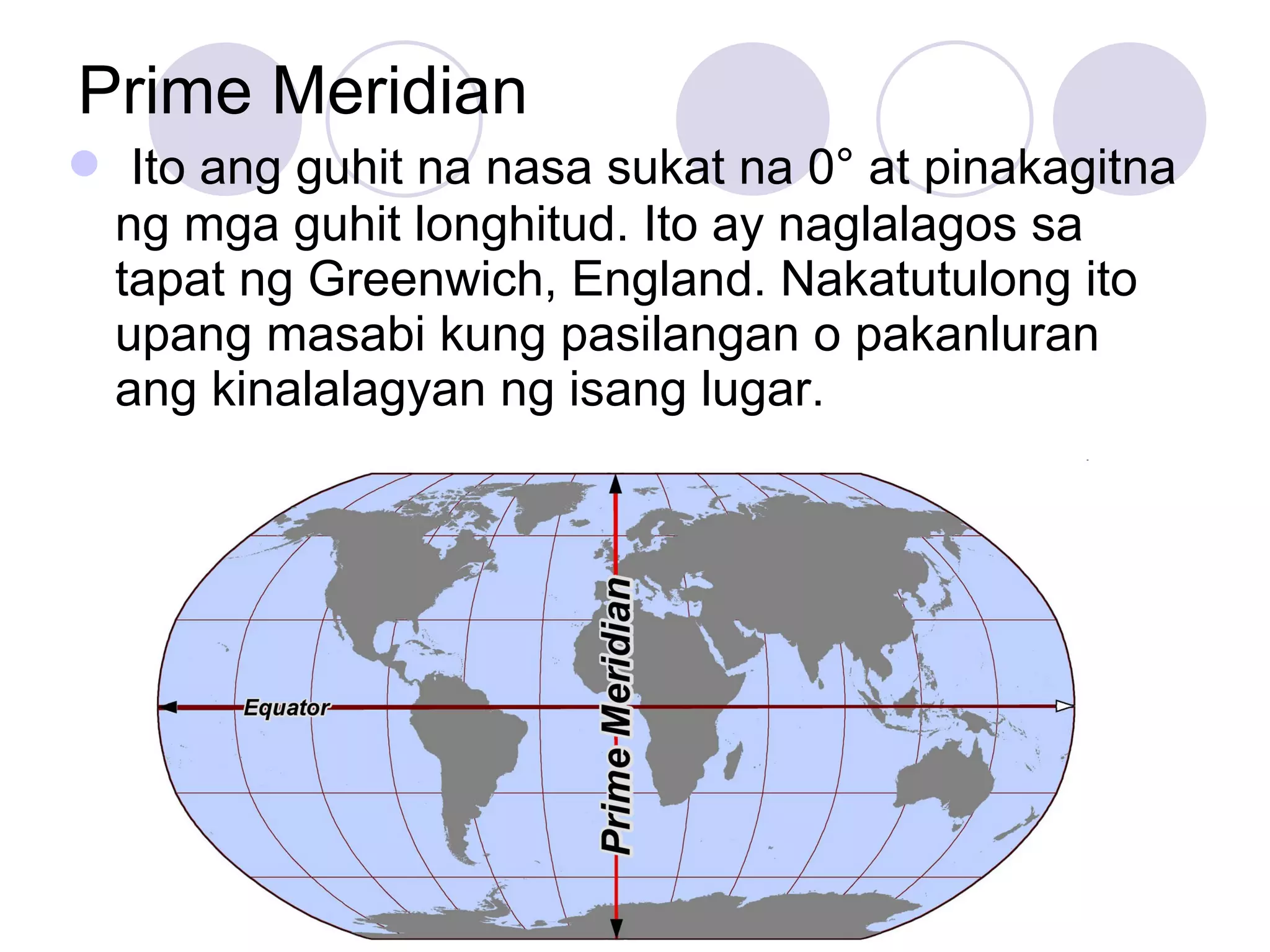 Aralin 2 Ang Globo at ang Mapa | PPT