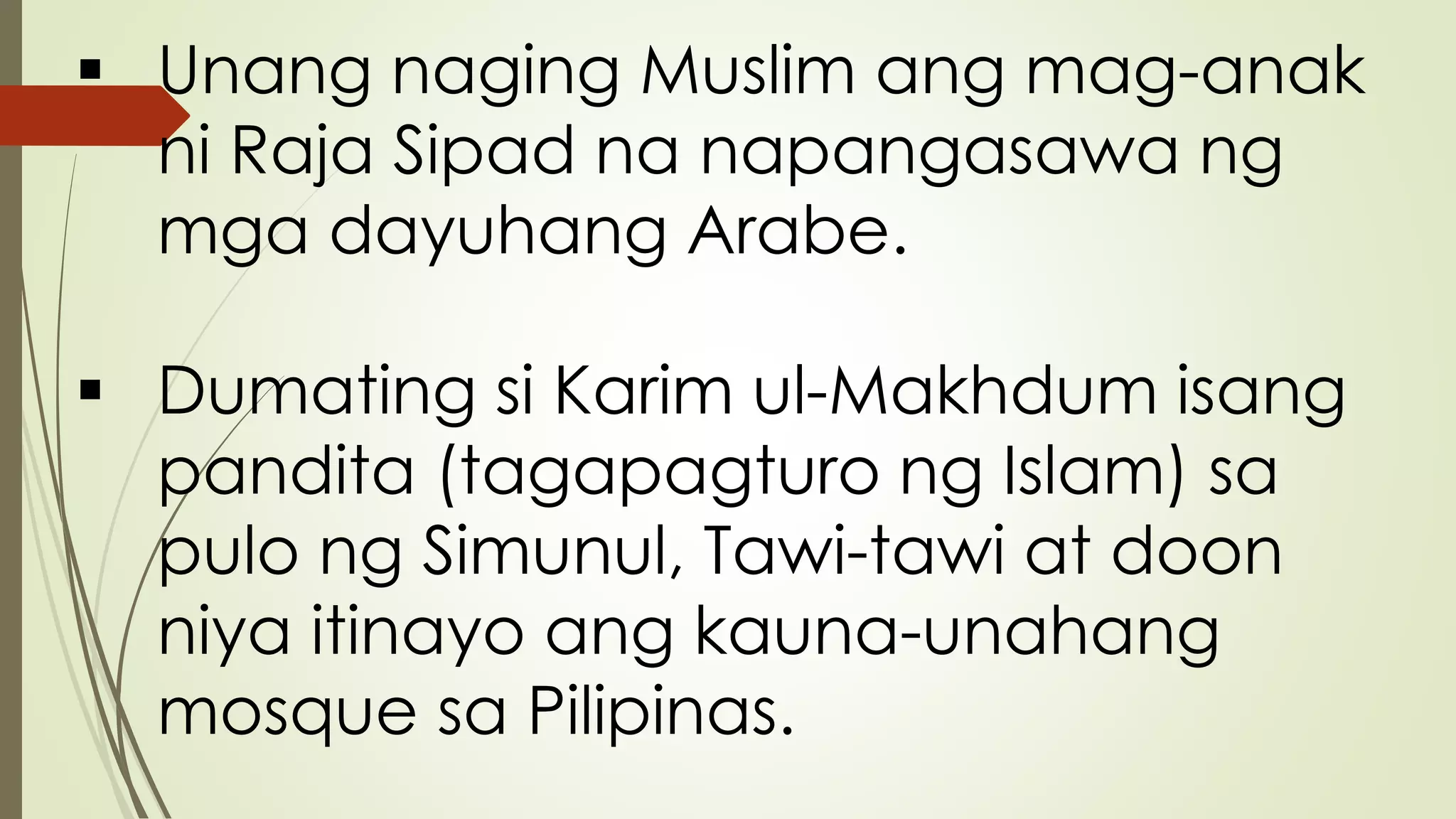 Araling Panlipunan - Aralin 2:Ang Kalagayang Panlipunan ng mga Unang ...
