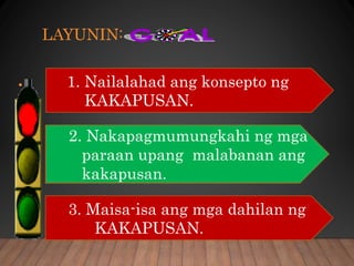 Aralin 2 Ang Konsepto ng Kakapusan | PPTX