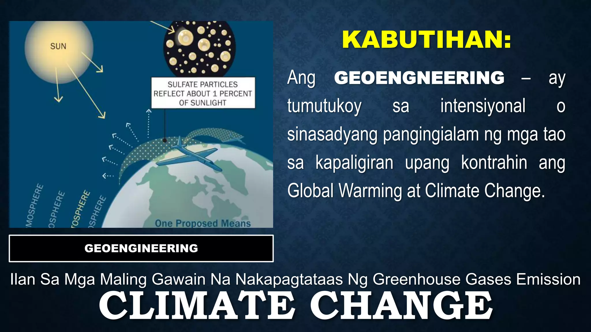 CLIMATE CHANGE - AP 10 | PPTX