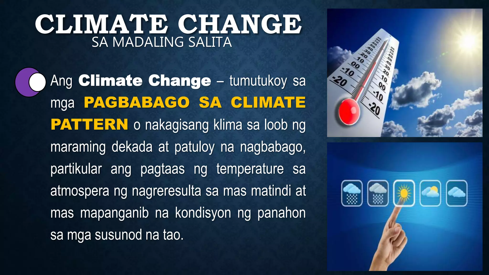 CLIMATE CHANGE - AP 10 | PPTX