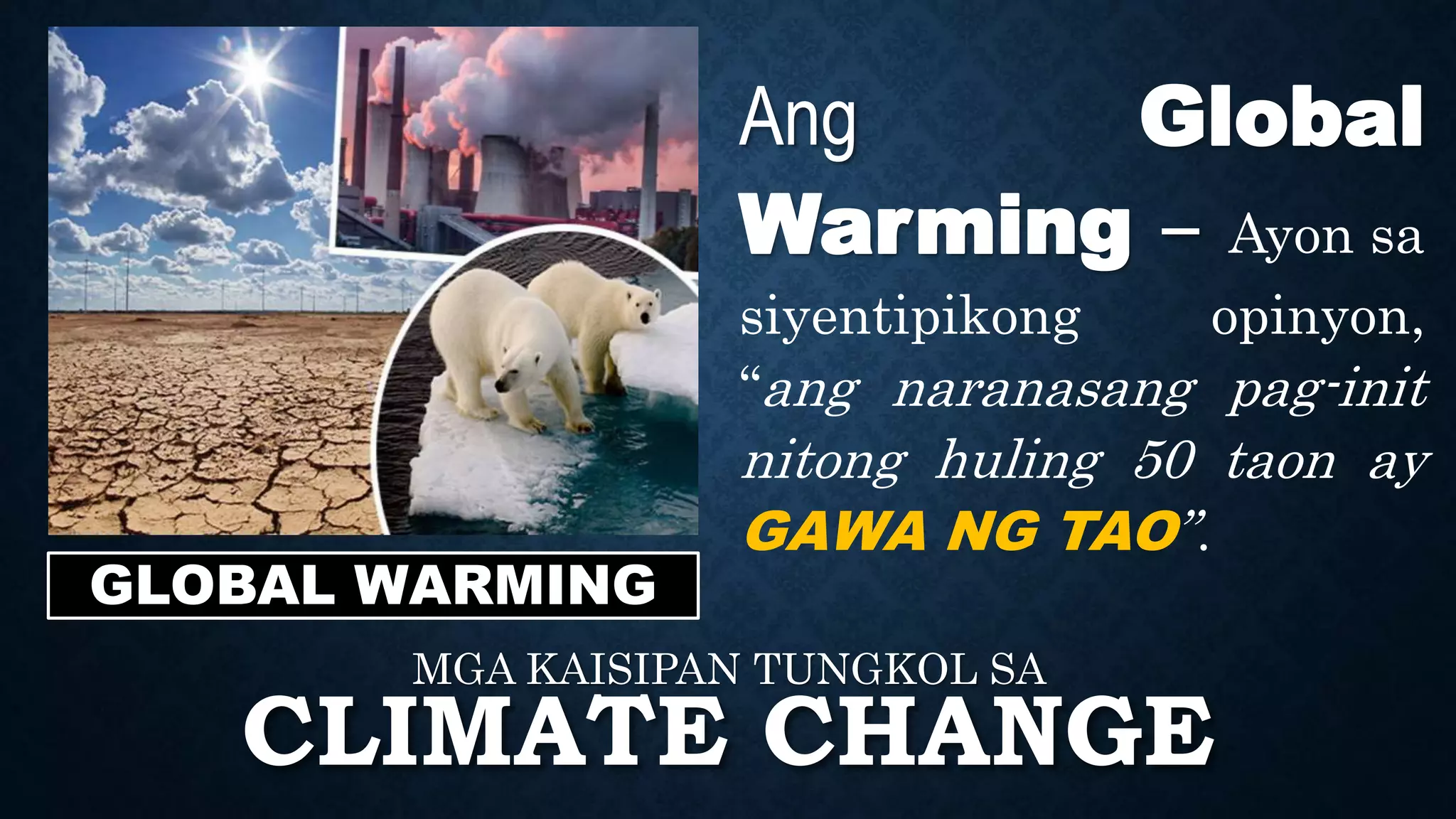 CLIMATE CHANGE - AP 10 | PPTX