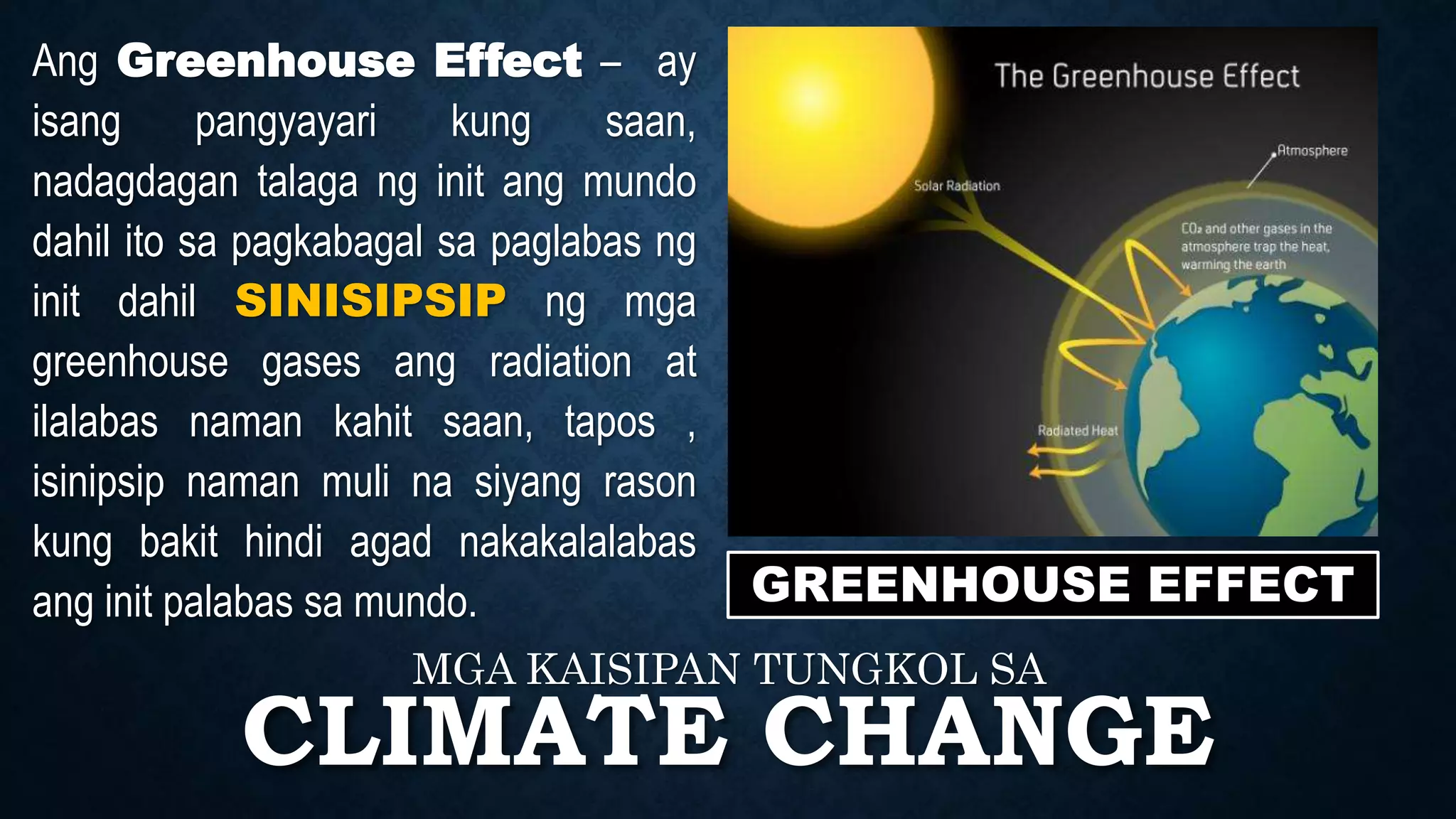 CLIMATE CHANGE - AP 10 | PPTX