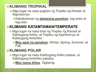 ARALIN 2 - KLIMA NG PILIPINAS - WEEK 2-3.pptx