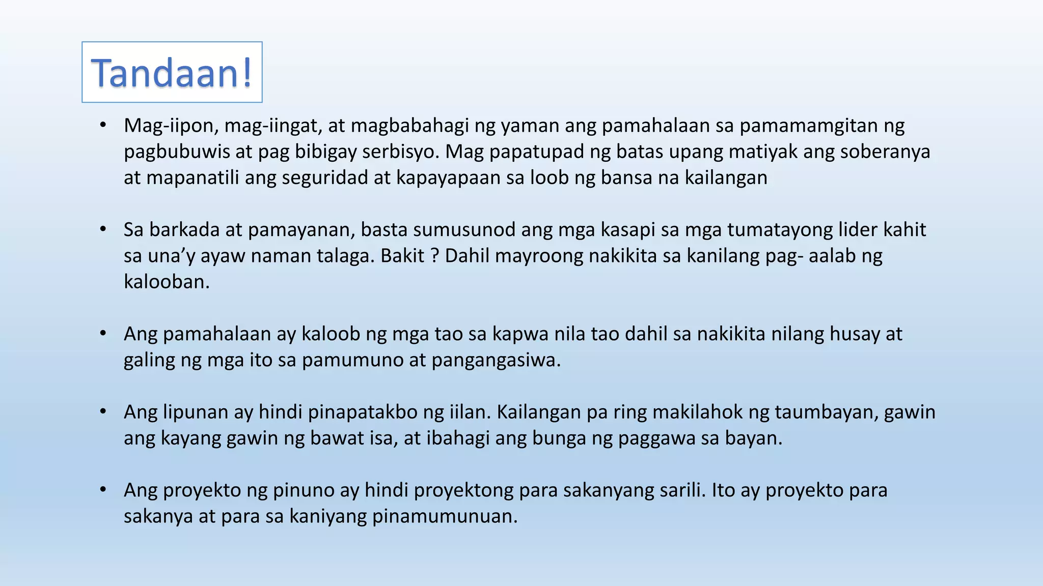 Lipunang Politikal | PPTX