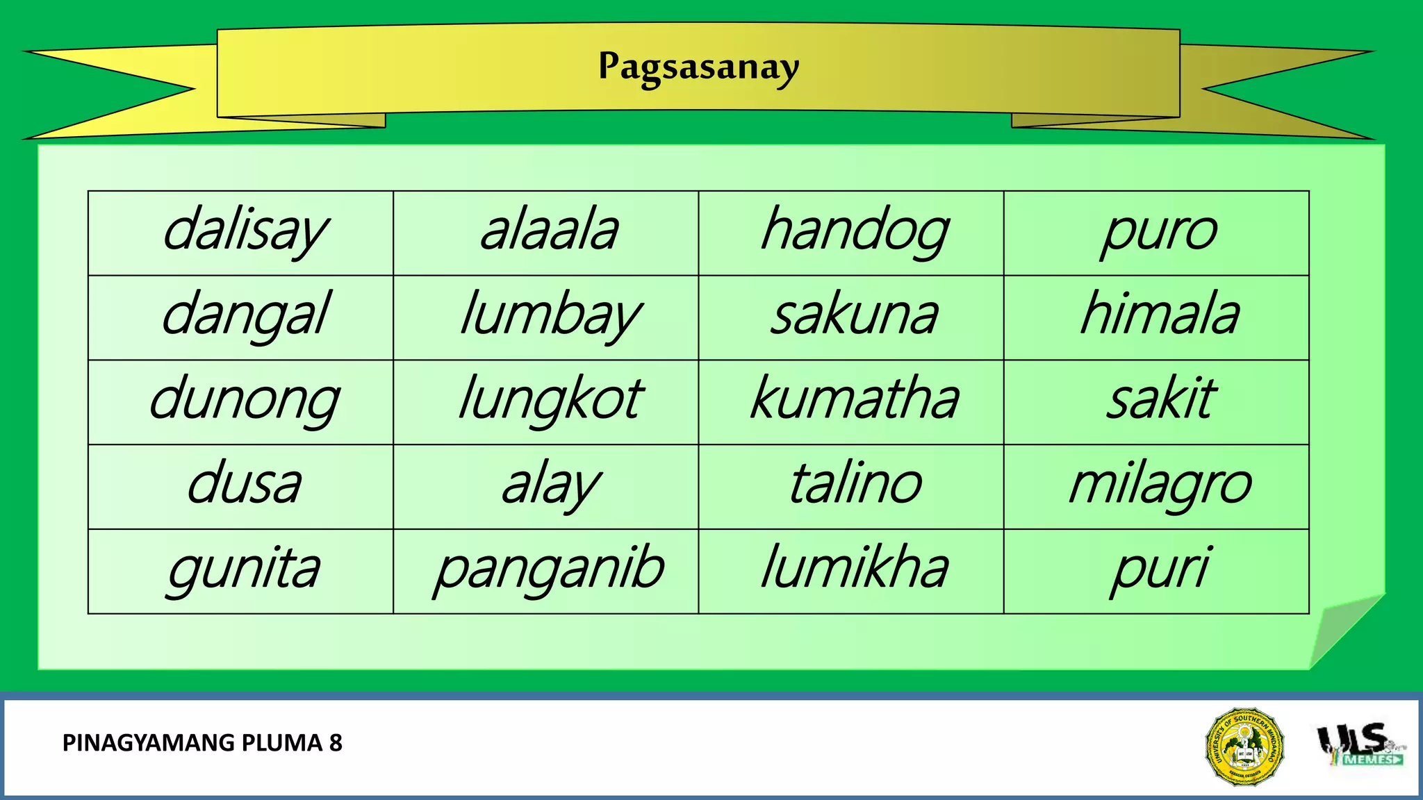 Aralin 2 pag- ibig sa tinubuang lupa | PPTX
