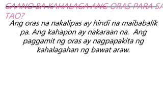 Aralin 2 wastong pamamahala ng oras | PPTX