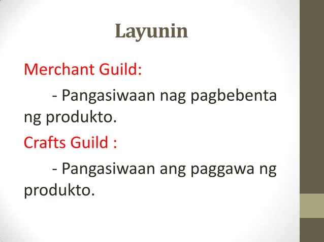 Aralin 20 paglakas ng kalakalan at ang pag usbong ng mga bayan at ...