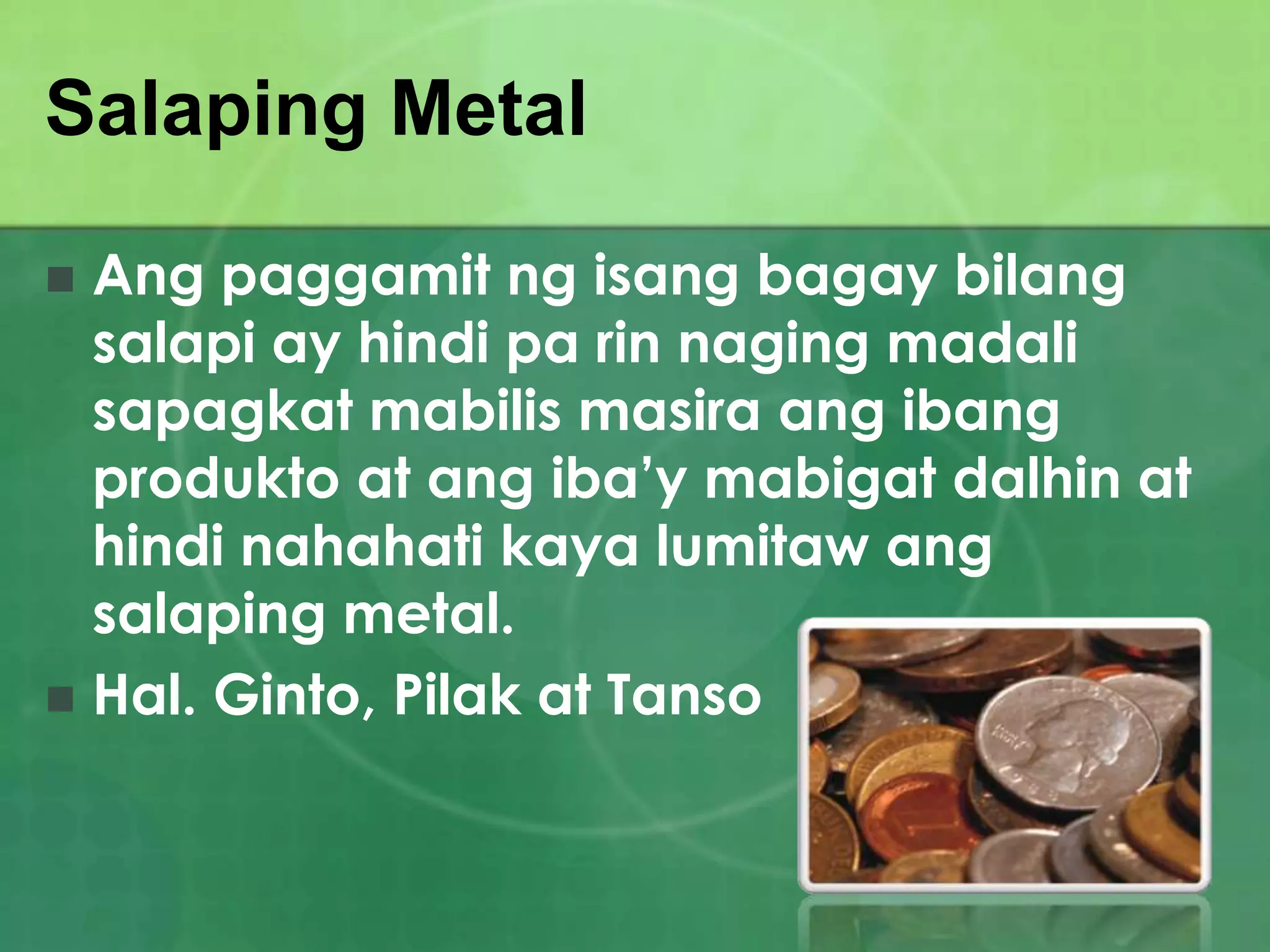 Aralin 23 - Ang Salapi at Ang Bangko Sentral ng Pilipinas | PPTX
