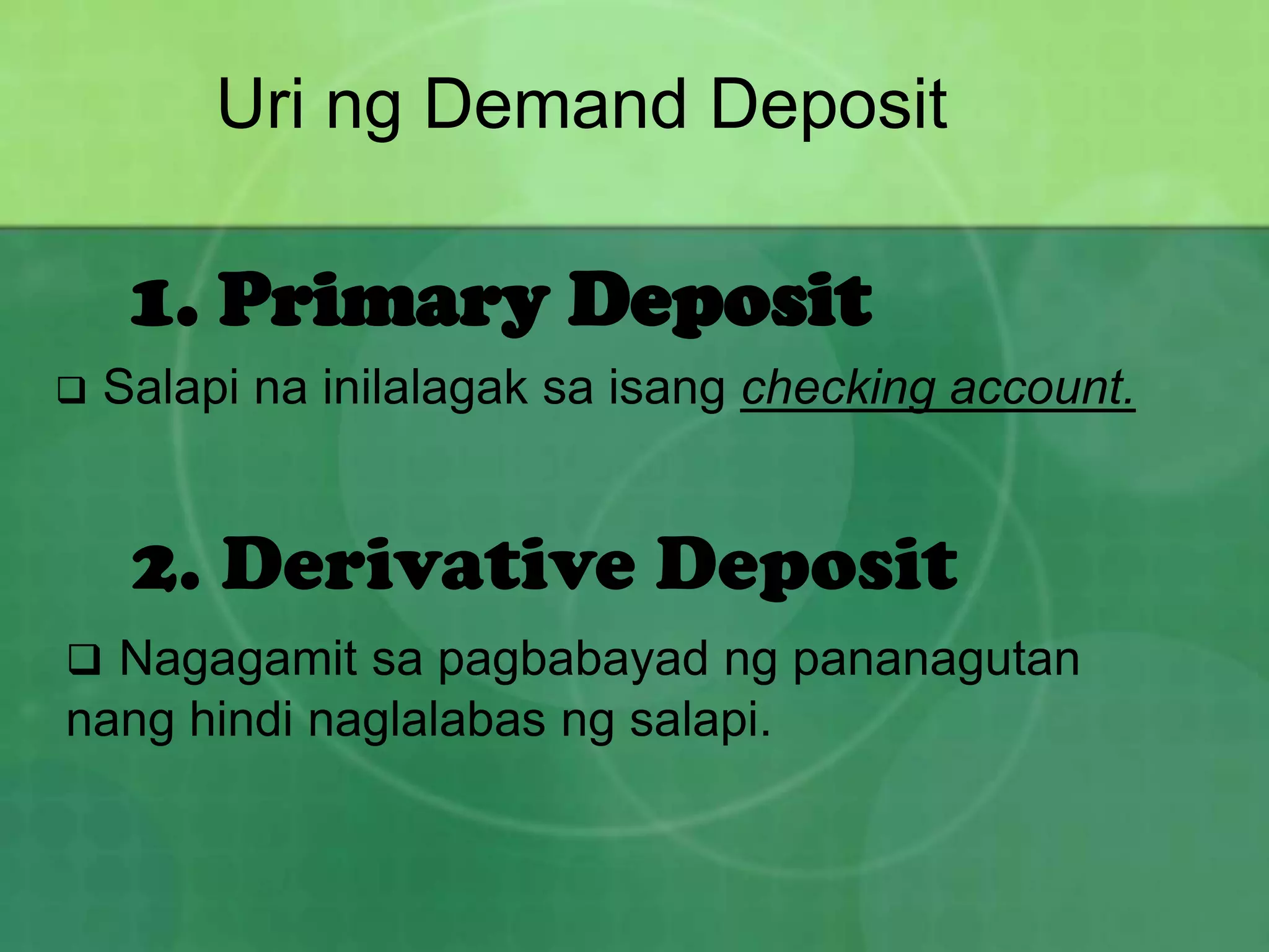 Aralin 23 - Ang Salapi at Ang Bangko Sentral ng Pilipinas | PPTX