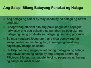 Aralin 23 - Ang Salapi at Ang Bangko Sentral ng Pilipinas | PPTX