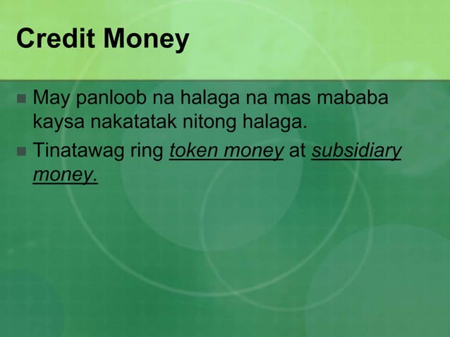 Aralin 23 - Ang Salapi at Ang Bangko Sentral ng Pilipinas | PPTX