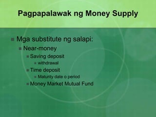 Aralin 23 - Ang Salapi at Ang Bangko Sentral ng Pilipinas | PPTX