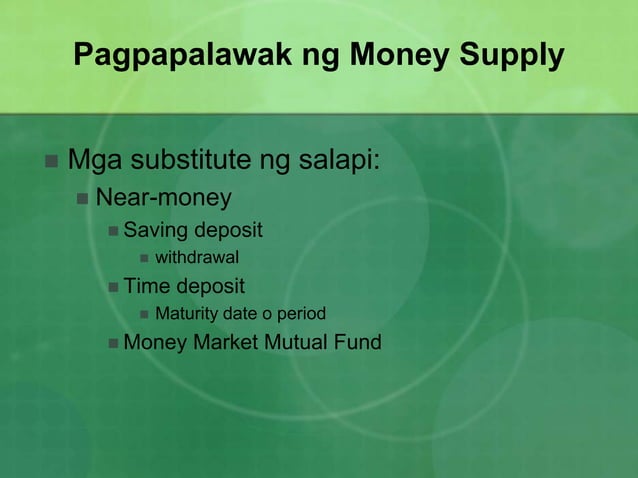 Aralin 23 - Ang Salapi at Ang Bangko Sentral ng Pilipinas | PPTX