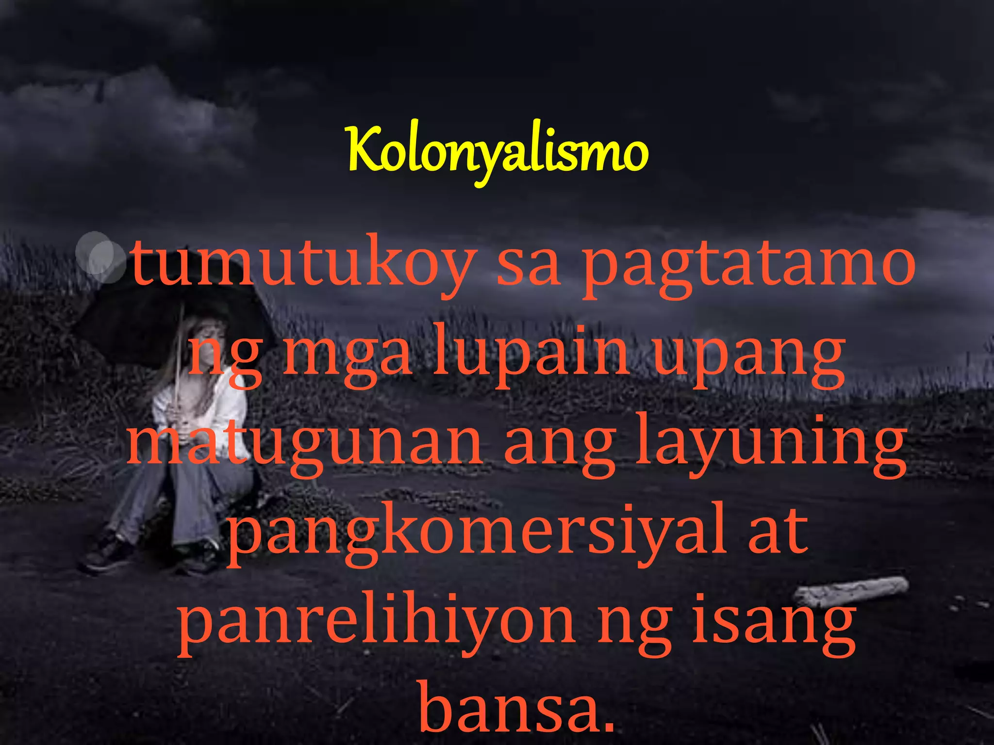 kolonisasyon sa asya | PPT
