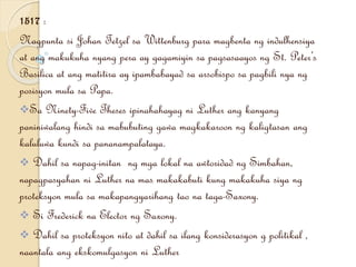 Aralin 23 repormasyon at kontra repormasyon | PPTX