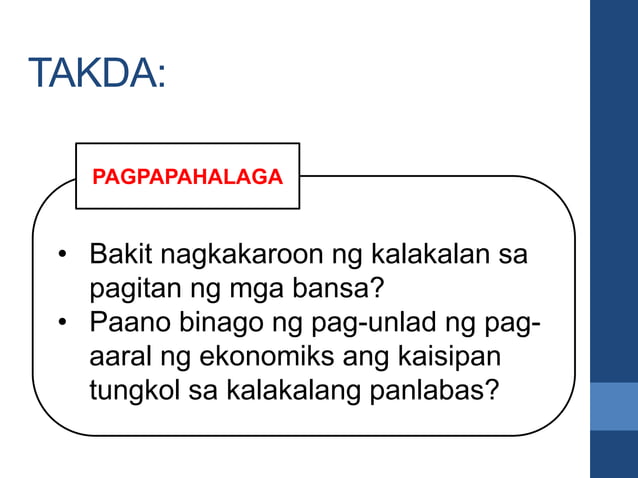 Aralin 25 kalakalang panlabas | PPTX