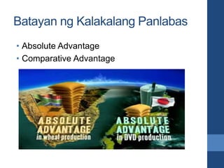 Aralin 25 kalakalang panlabas | PPTX