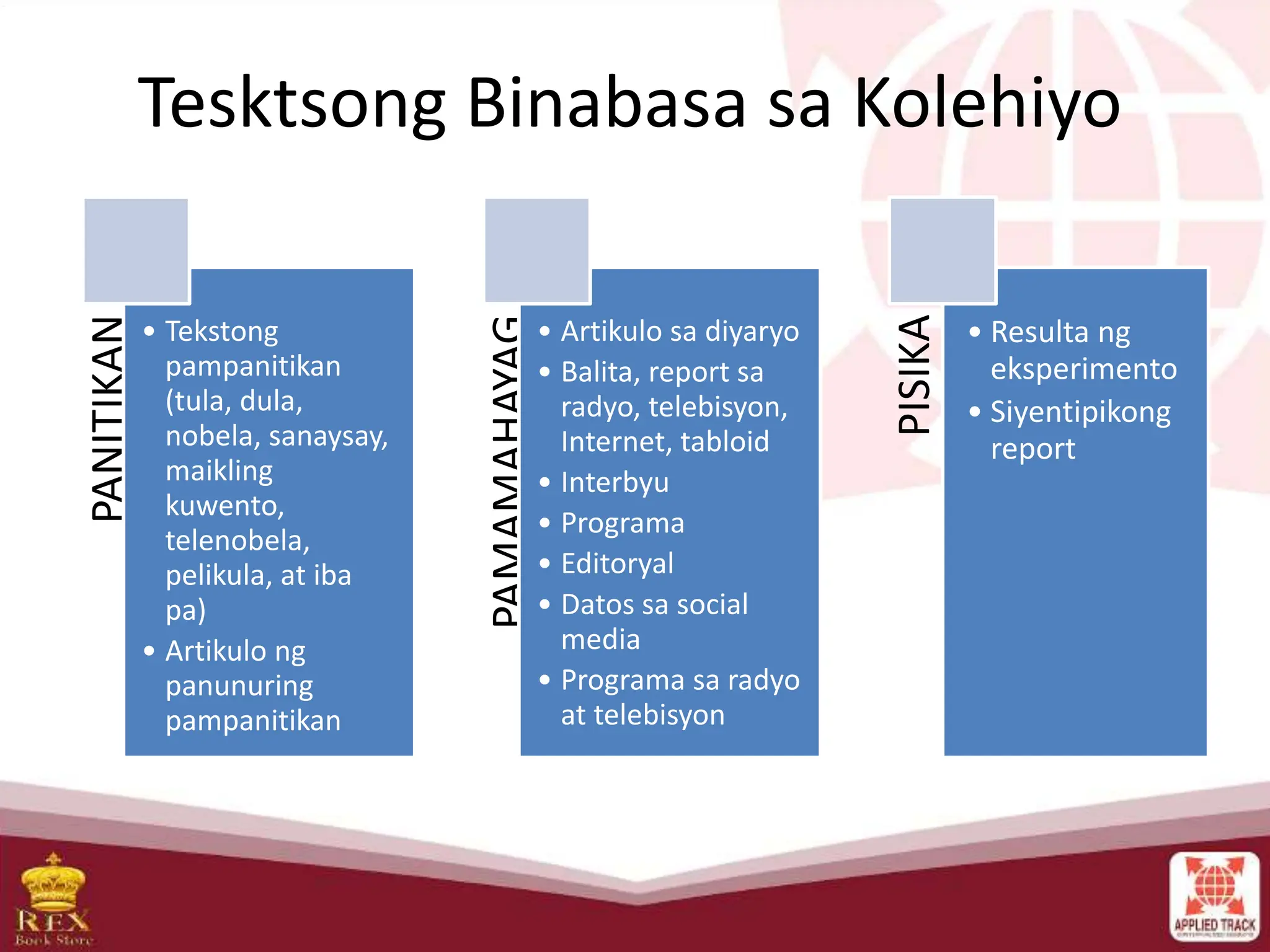 Mapanuring Pagbasa sa Akademya: Pagbuo ng Tala-Basa o Reader-Response ...