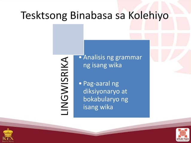 Mapanuring Pagbasa sa Akademya: Pagbuo ng Tala-Basa o Reader-Response ...