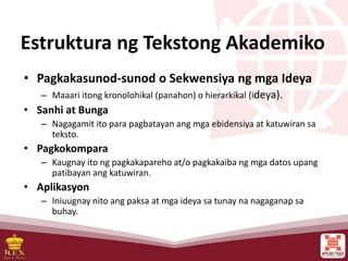 Mapanuring Pagbasa sa Akademya: Pagbuo ng Tala-Basa o Reader-Response ...