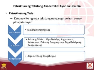 Mapanuring Pagbasa sa Akademya: Pagbuo ng Tala-Basa o Reader-Response ...