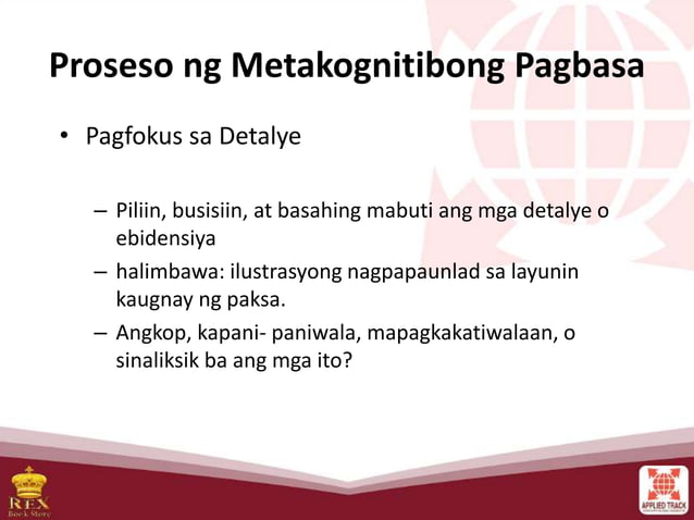 Mapanuring Pagbasa sa Akademya: Pagbuo ng Tala-Basa o Reader-Response ...