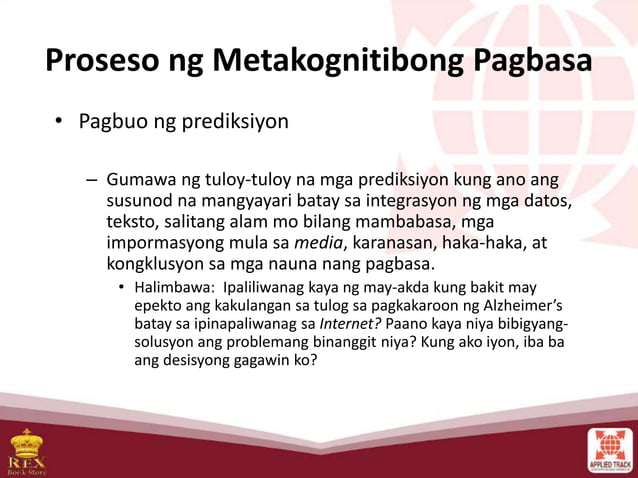 Mapanuring Pagbasa sa Akademya: Pagbuo ng Tala-Basa o Reader-Response ...