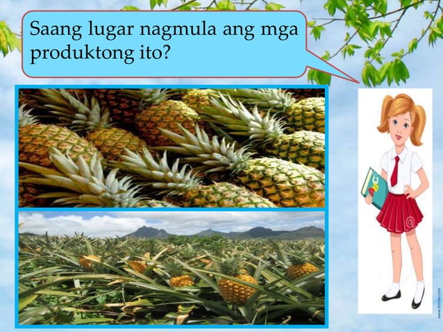 Aralin 2 mga produkto at kalakal sa ibat ibang lokasyon ng bansa | PPTX