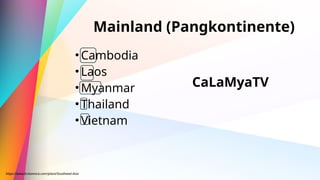 ARALIN 2 Pisikal na Katangian ng Pangkontinenteng Timog Silangang Asya.pptx