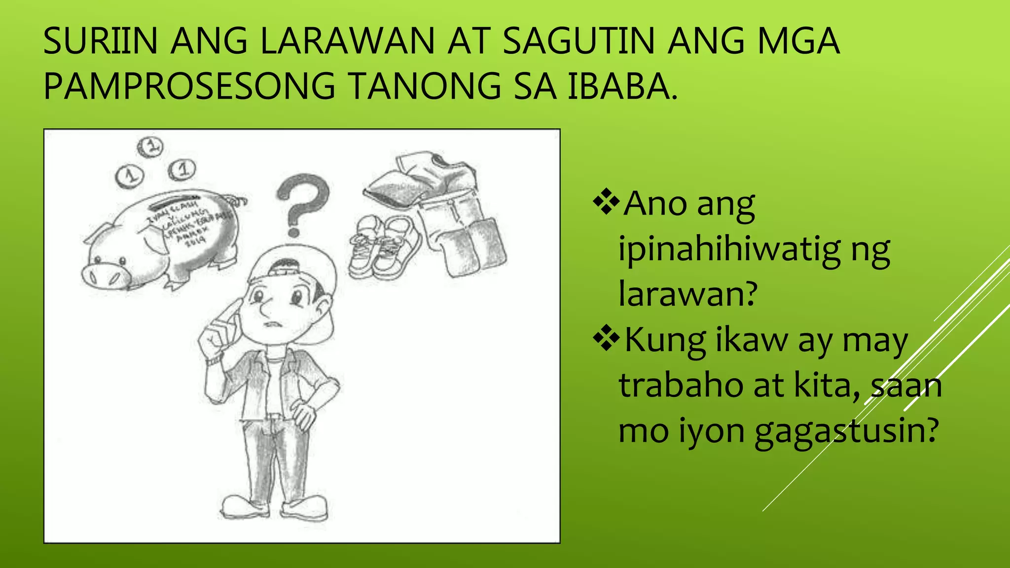Aralin 3 - ANG UGNAYAN NG PANGKALAHATANG KITA, PAG-IIMPOK AT PAGKONSUMO ...