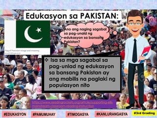 Ang Kinalaman ng Edukasyon sa Pamumuhay ng mga Asyano sa Timog at ...