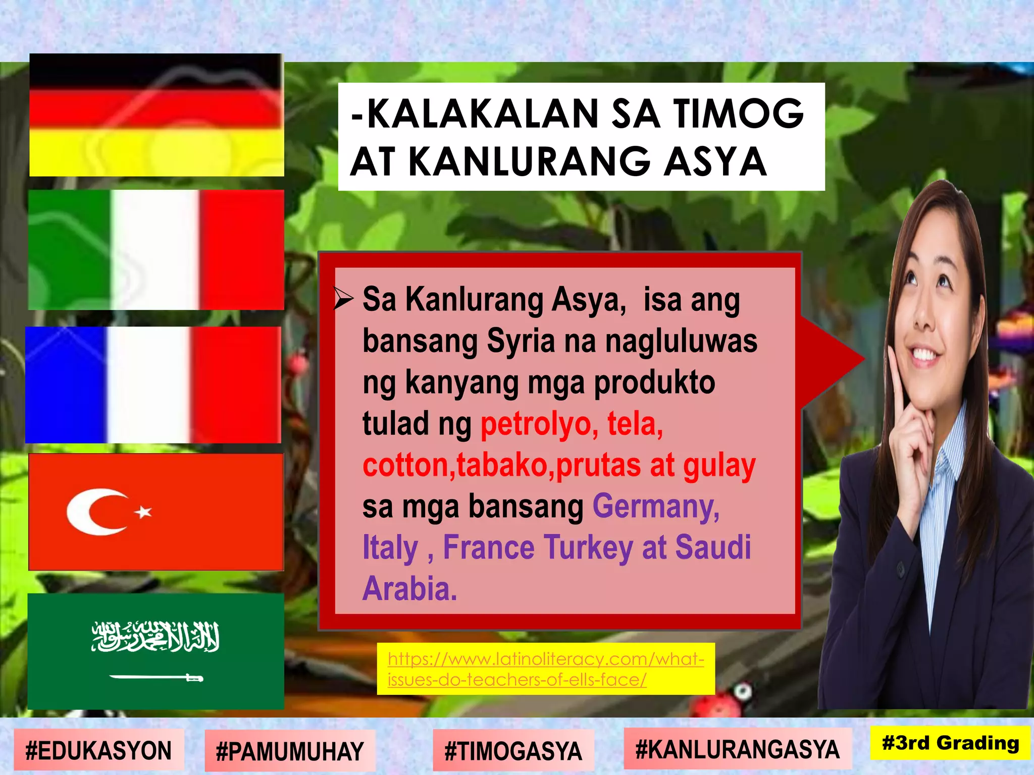 Kalakalan sa Timog at Kanlurang Asya.pptx