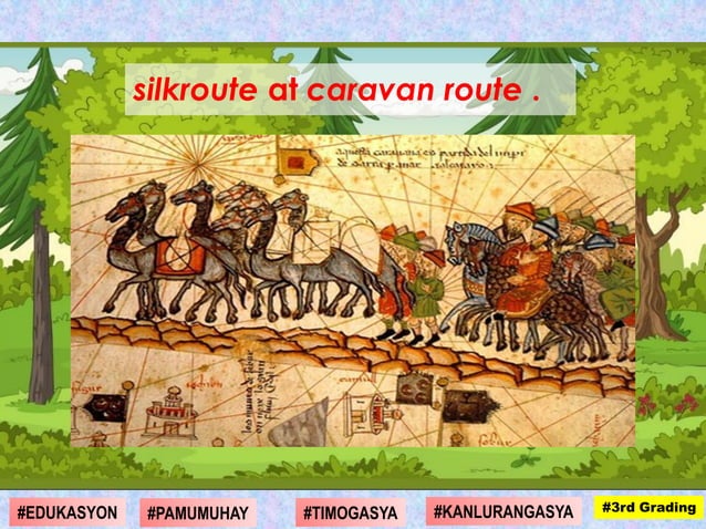 Kalakalan sa Timog at Kanlurang Asya.pptx | Education industry | Industries