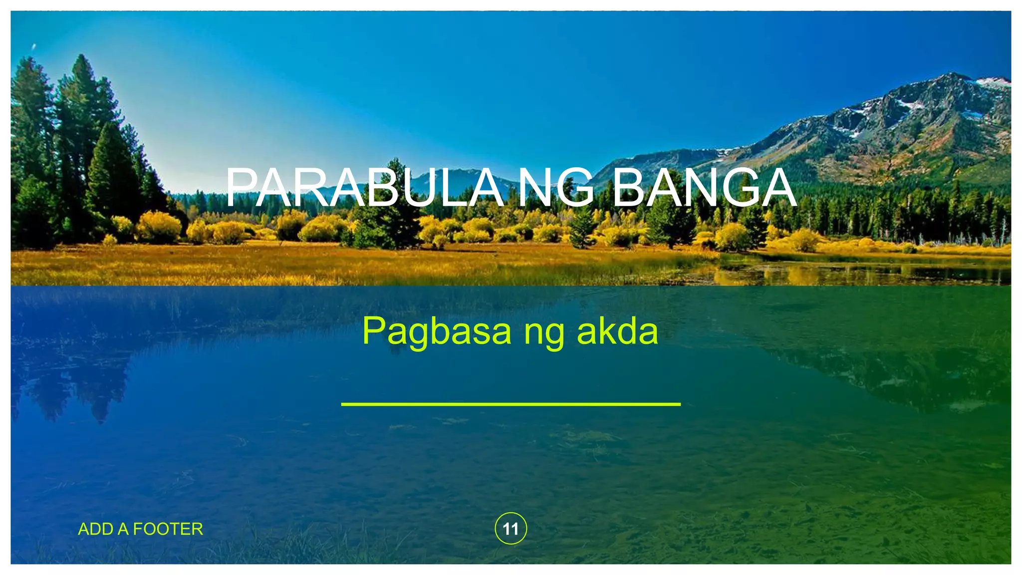 Aralin 3.2 parabula tungkol sa Banga.pptx