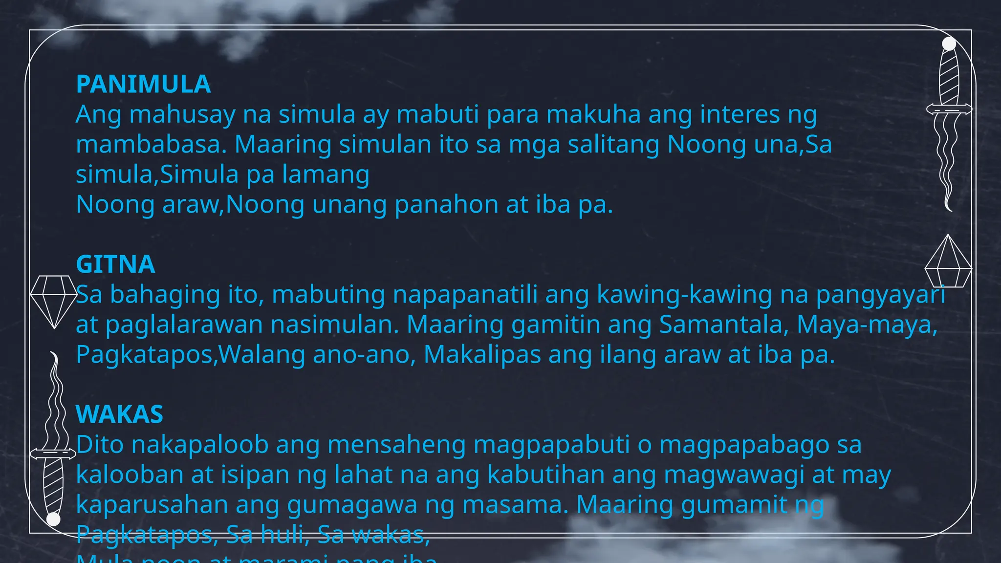 Filipino 7- SangDaan Damit by Fanny Garcia.pptx