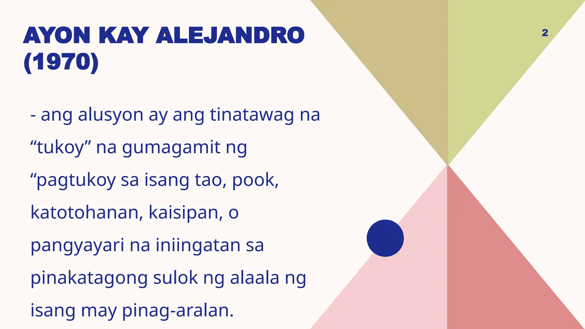 ARALIN 3 - ANG ALUSYON.pptx Isang talaka | PPTX