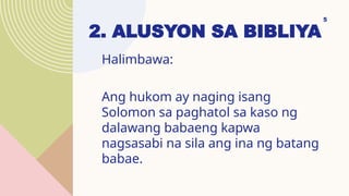 ARALIN 3 - ANG ALUSYON.pptx Isang talaka | PPTX