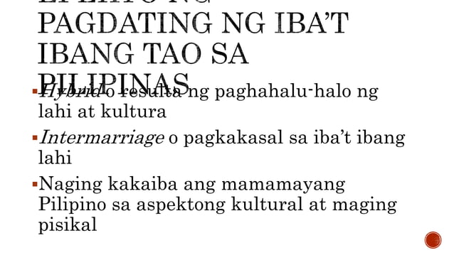 Ang Lahing Pilipino | PPTX