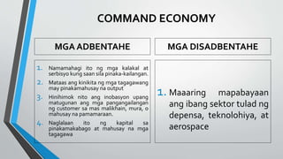 Aralin 3 iba’t-ibang sistemang pang-ekonomiya | PPTX
