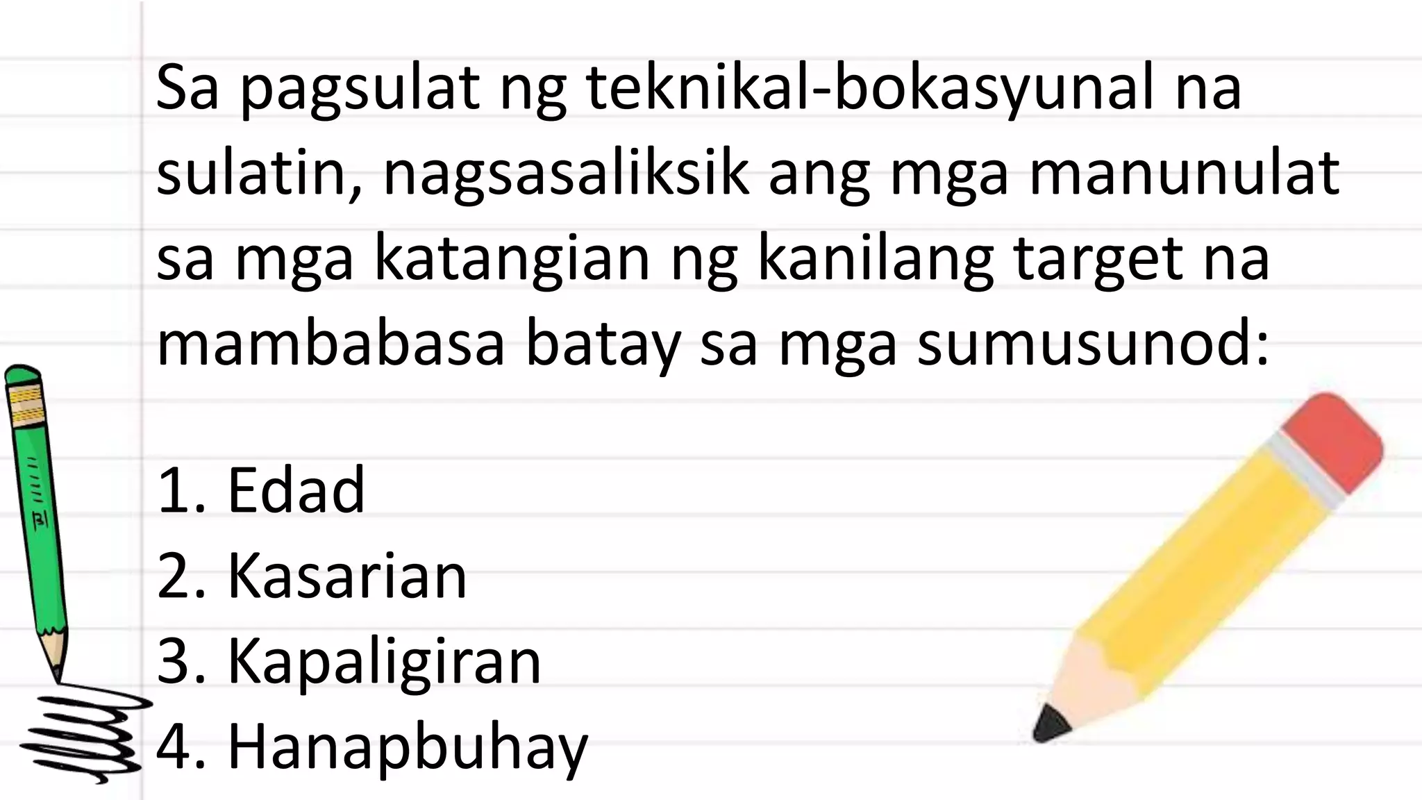 ARALIN 3-KATANGIAN NG TEKNIKAL BOKASYUNAL NA SULATIN.pptx